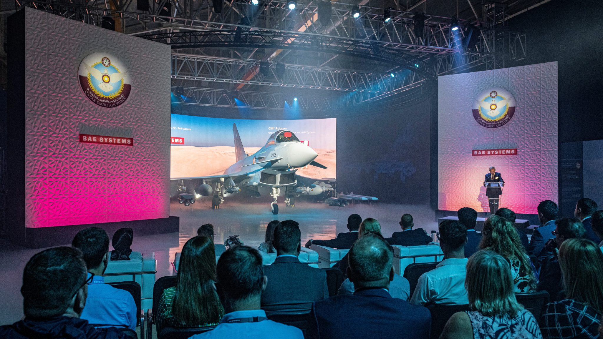 Qatar Receives Its First Eurofighter Typhoon at UK Ceremony | MEM Magazine