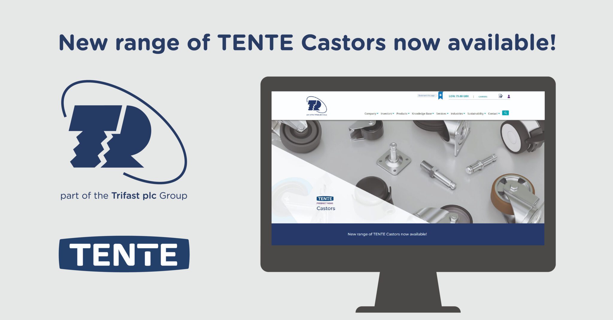 TR Introduces Range of TENTE Castors | MEM Magazine