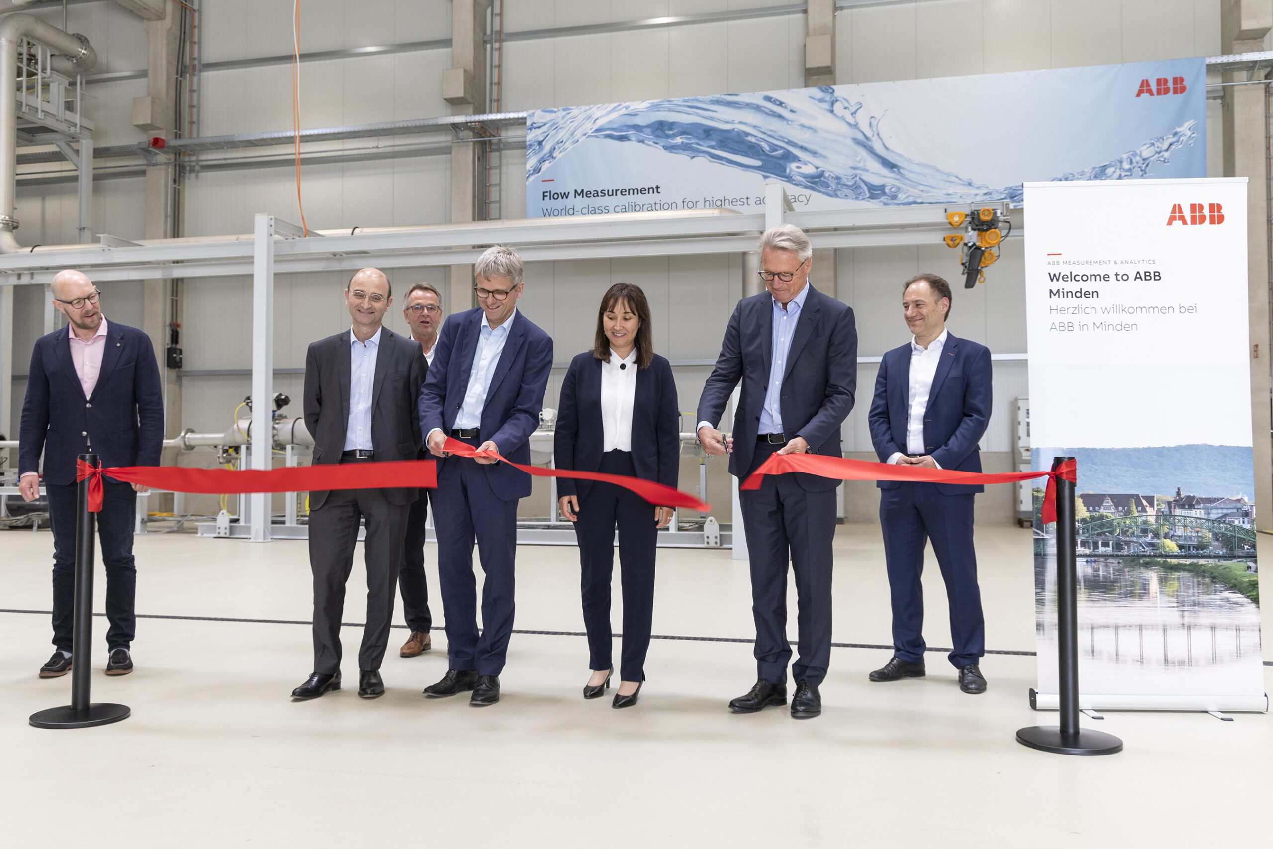 ABB unveils high accuracy flowmeter calibration facility in Germany