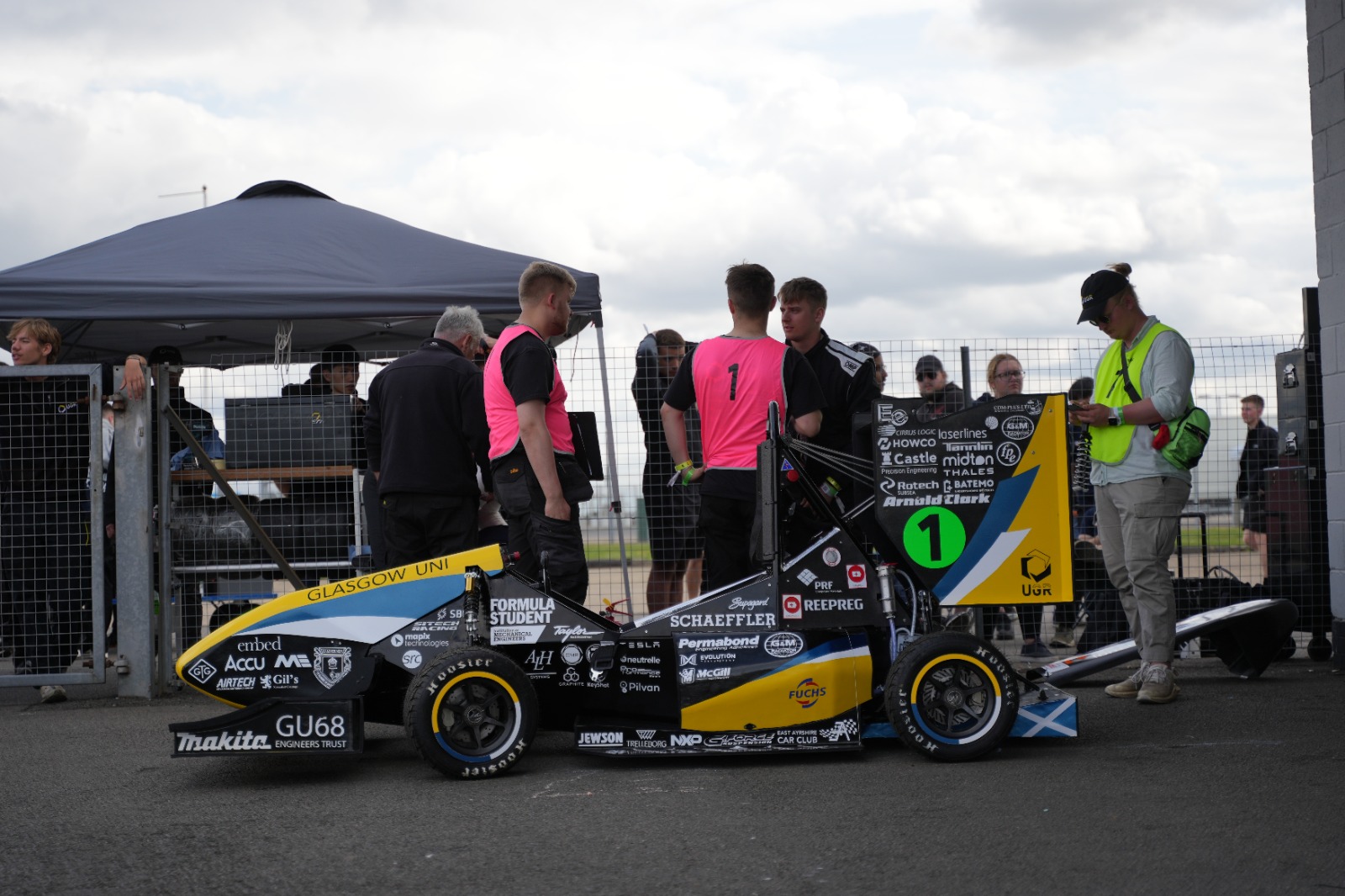 CMP Products support Glasgow University’s UG Racing Team