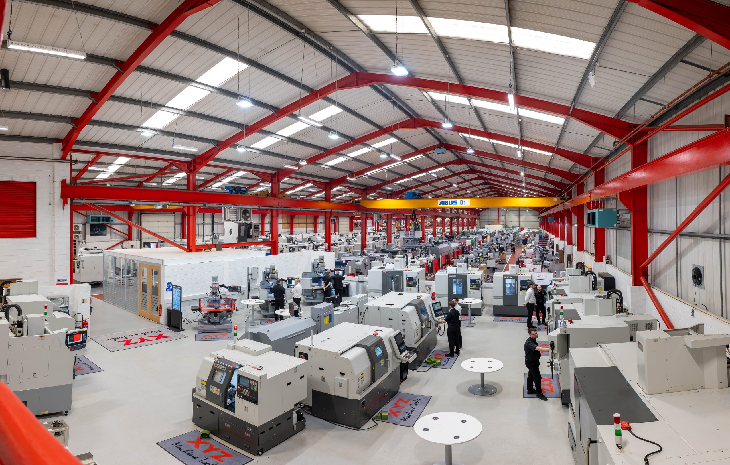 XYZ Machine Tools showcase technology exhibition 9-10th July