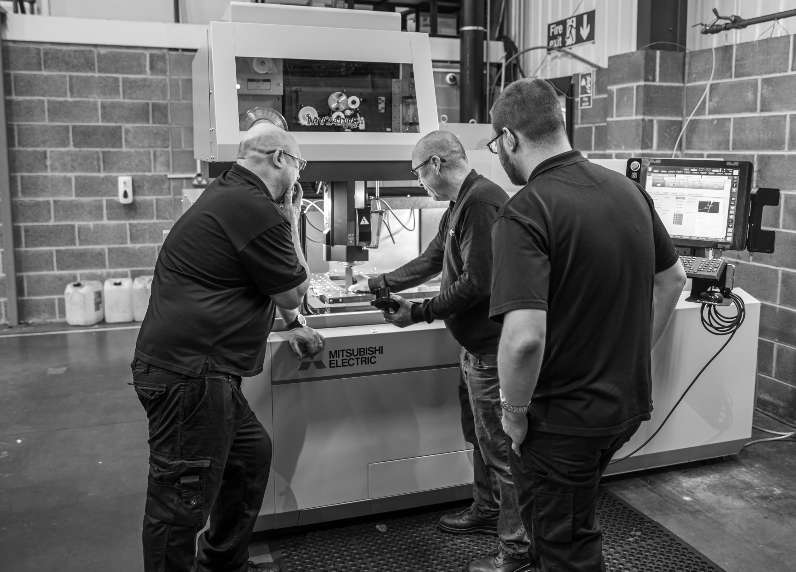 EDM Machine for Optimas at plant in Droitwich