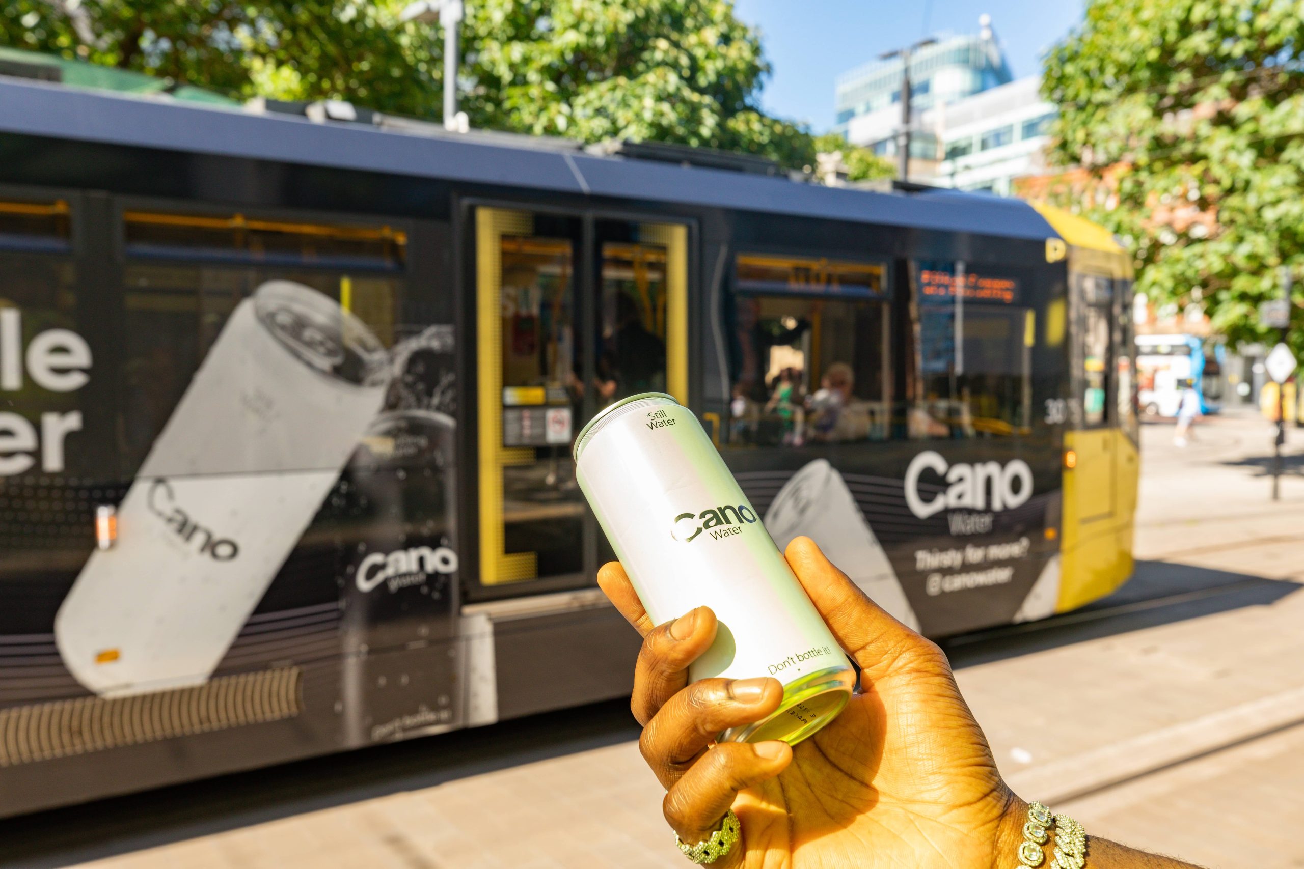 Cano Water partner with TfGM