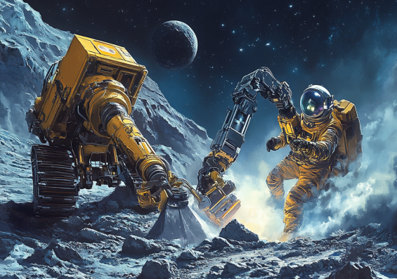 space mining