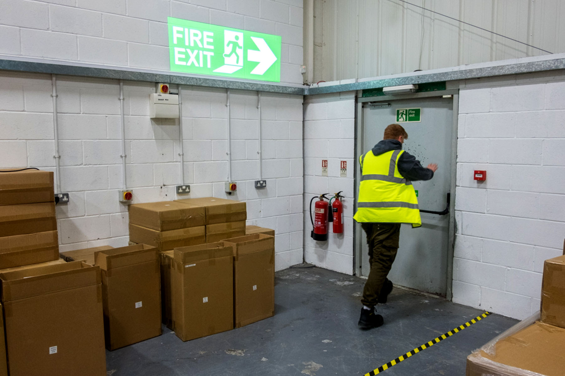 Projected signage to lead the way in health and safety in 2025 | MEM ...