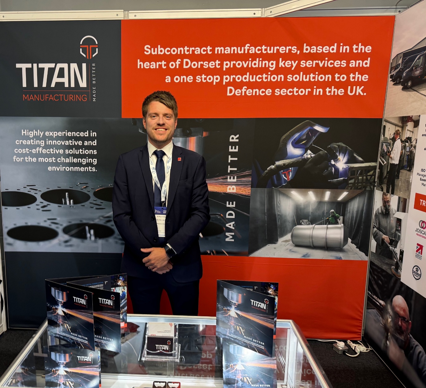 Titan Manufacturing at Naval Expo
