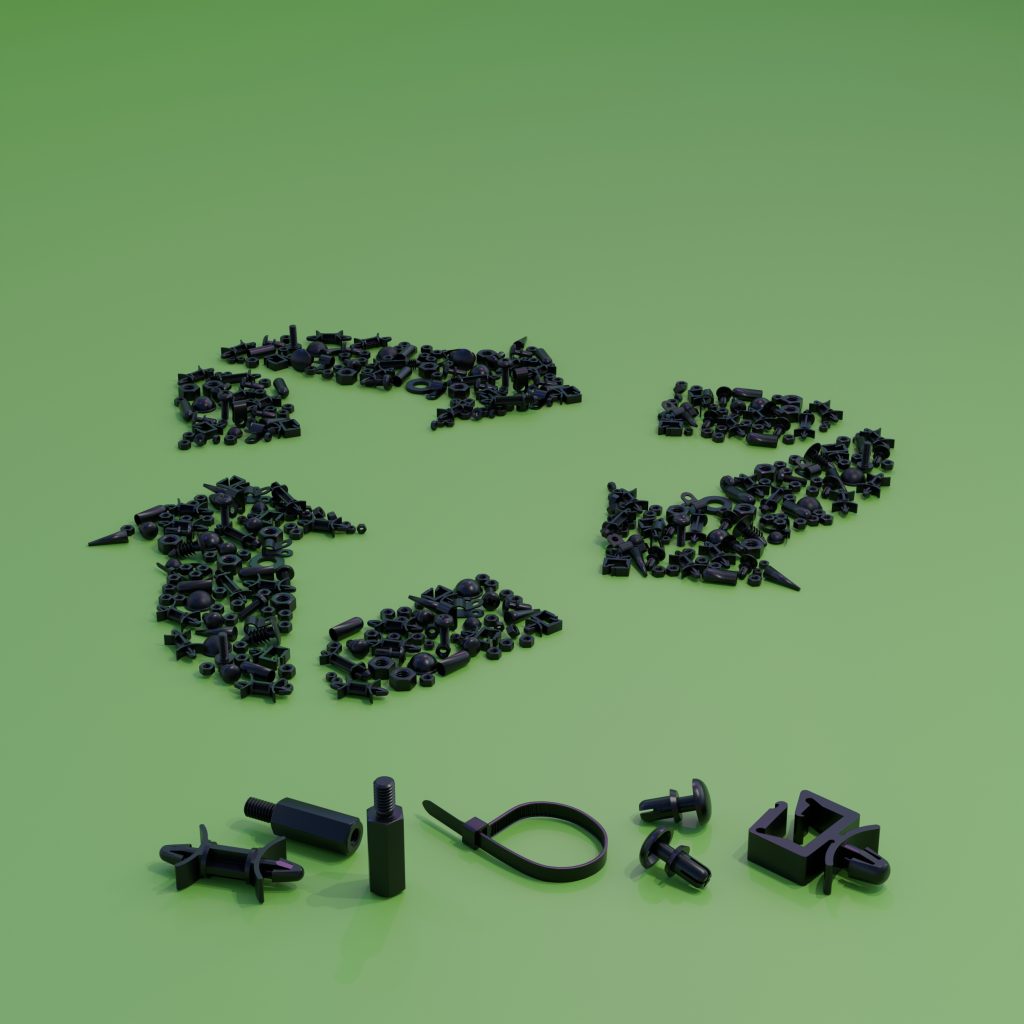 100% nylon components from Trifast PLC