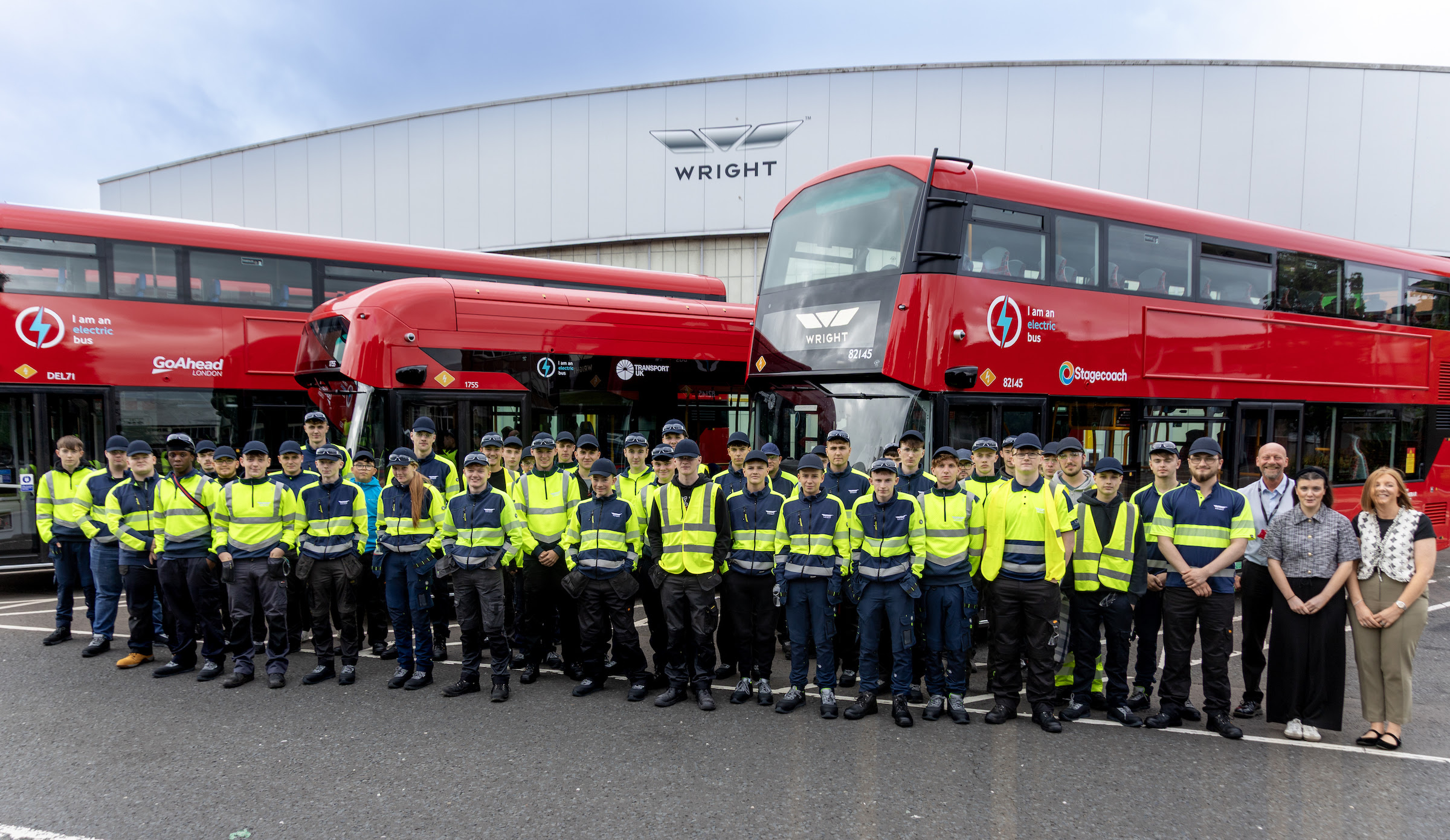 Wrightbus coachbuilder apprentices